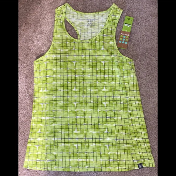 Title nine | Tops | Title Nine Matahari Tank Top Green Shibori Blocks ...